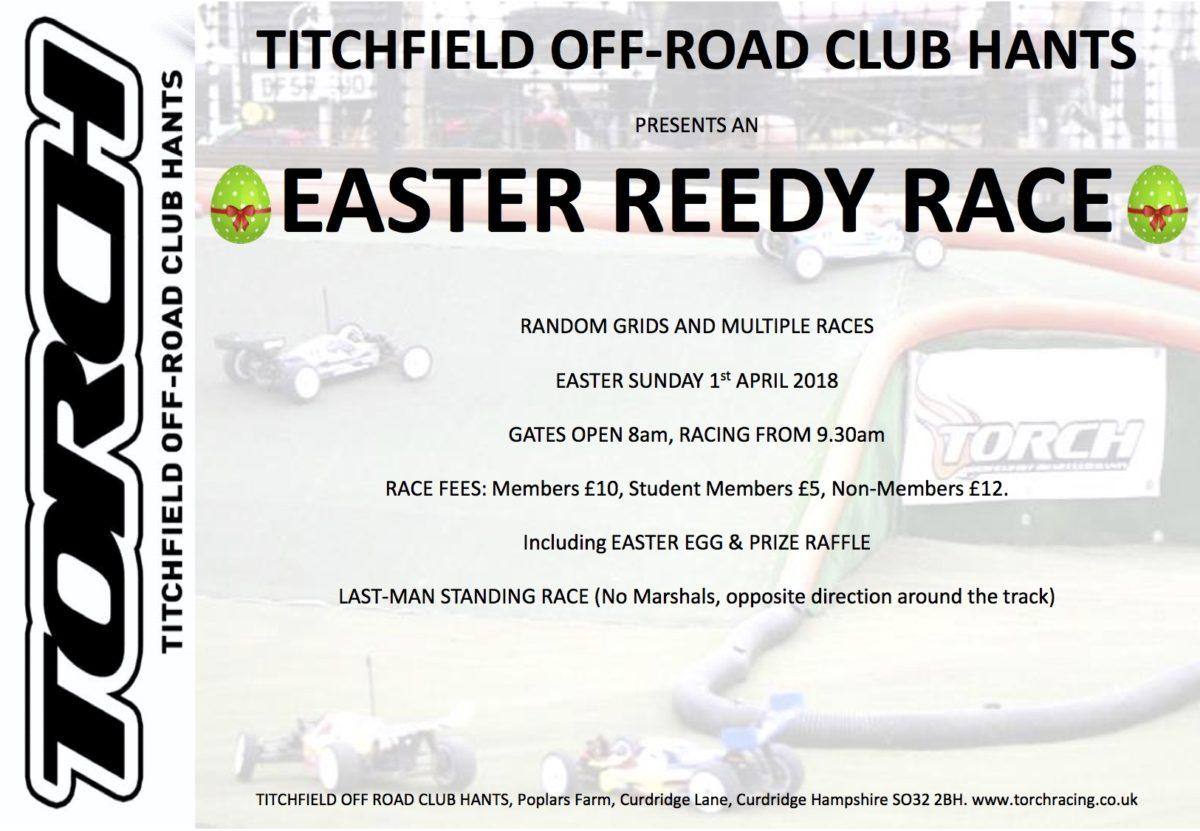 2018 EASTER REEDY RACE POSTER – TORCH